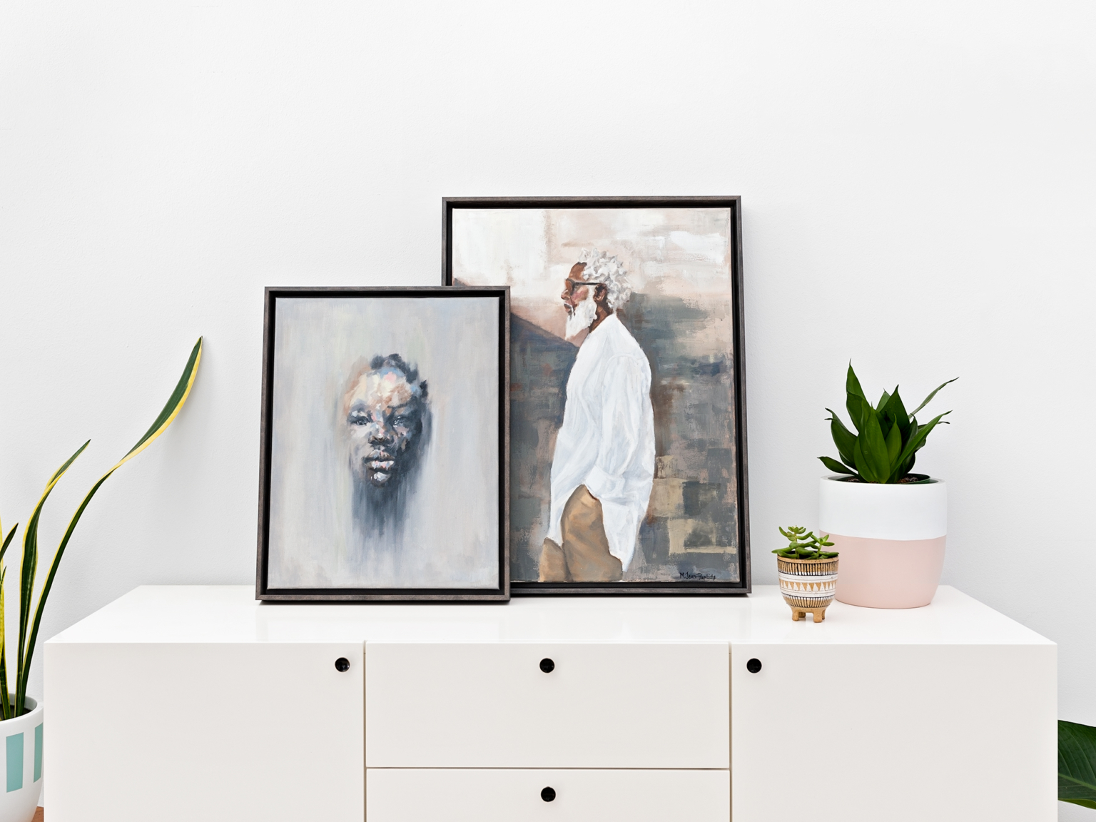 Custom Framing for Paintings and Canvas | Hang Steady